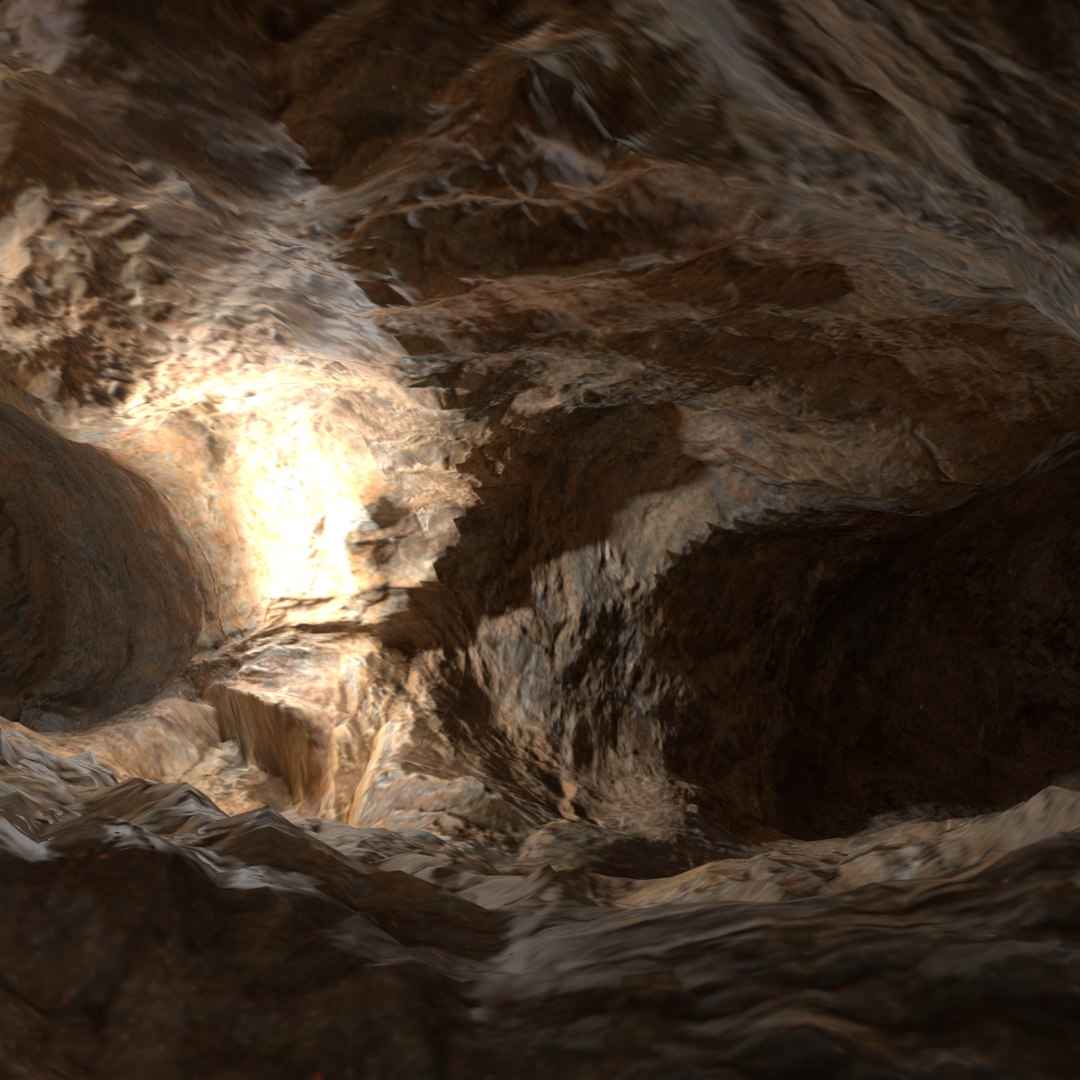 Realistic Cave 3D Model - TurboSquid 1343968