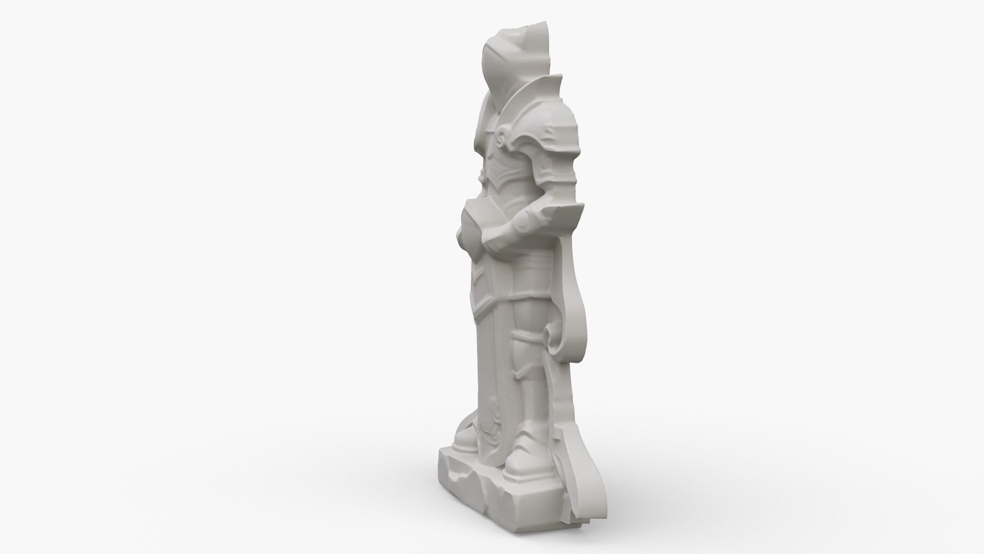 3D Medieval Armor Sculpture 1 - TurboSquid 2278396