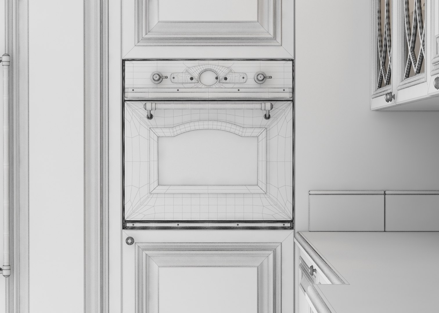 Kitchen Neff Dancing Maidens 3d Max