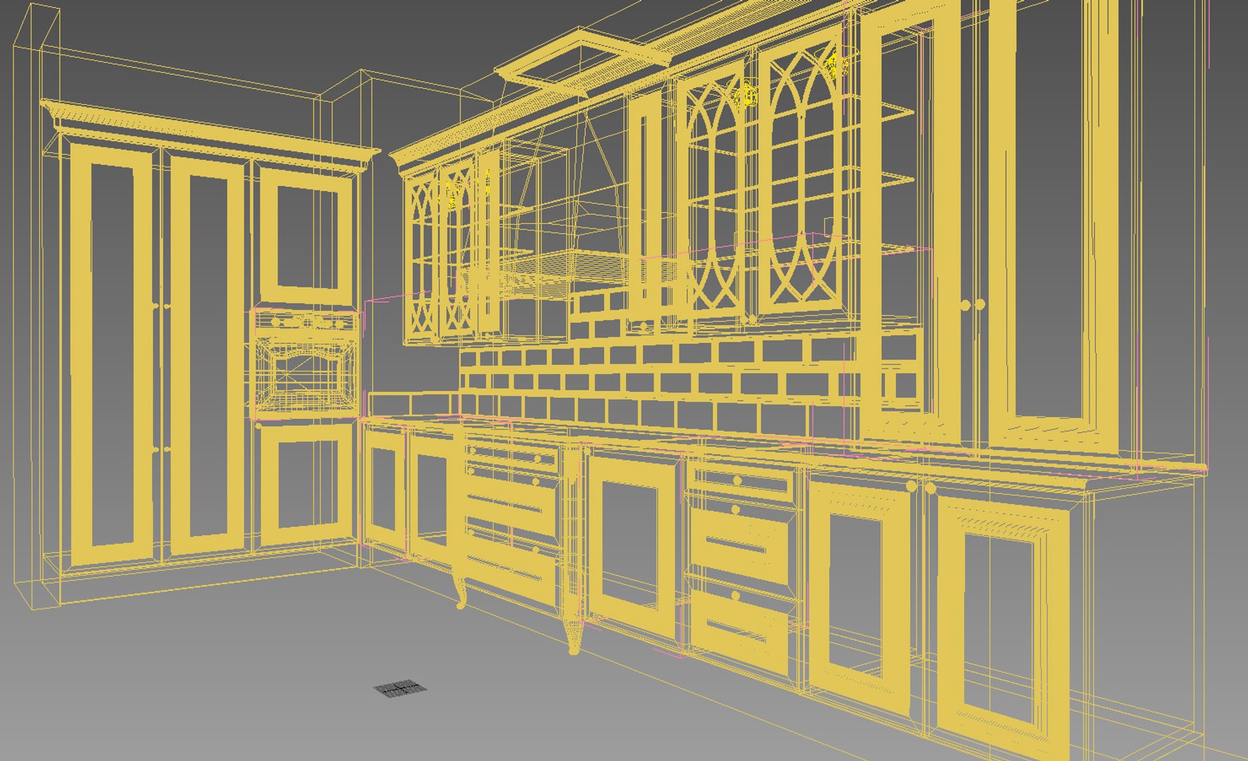 Kitchen Neff Dancing Maidens 3d Max