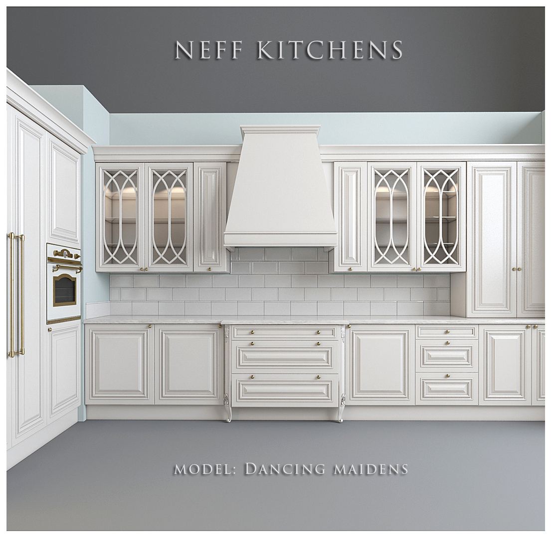 kitchen neff dancing maidens 3d max