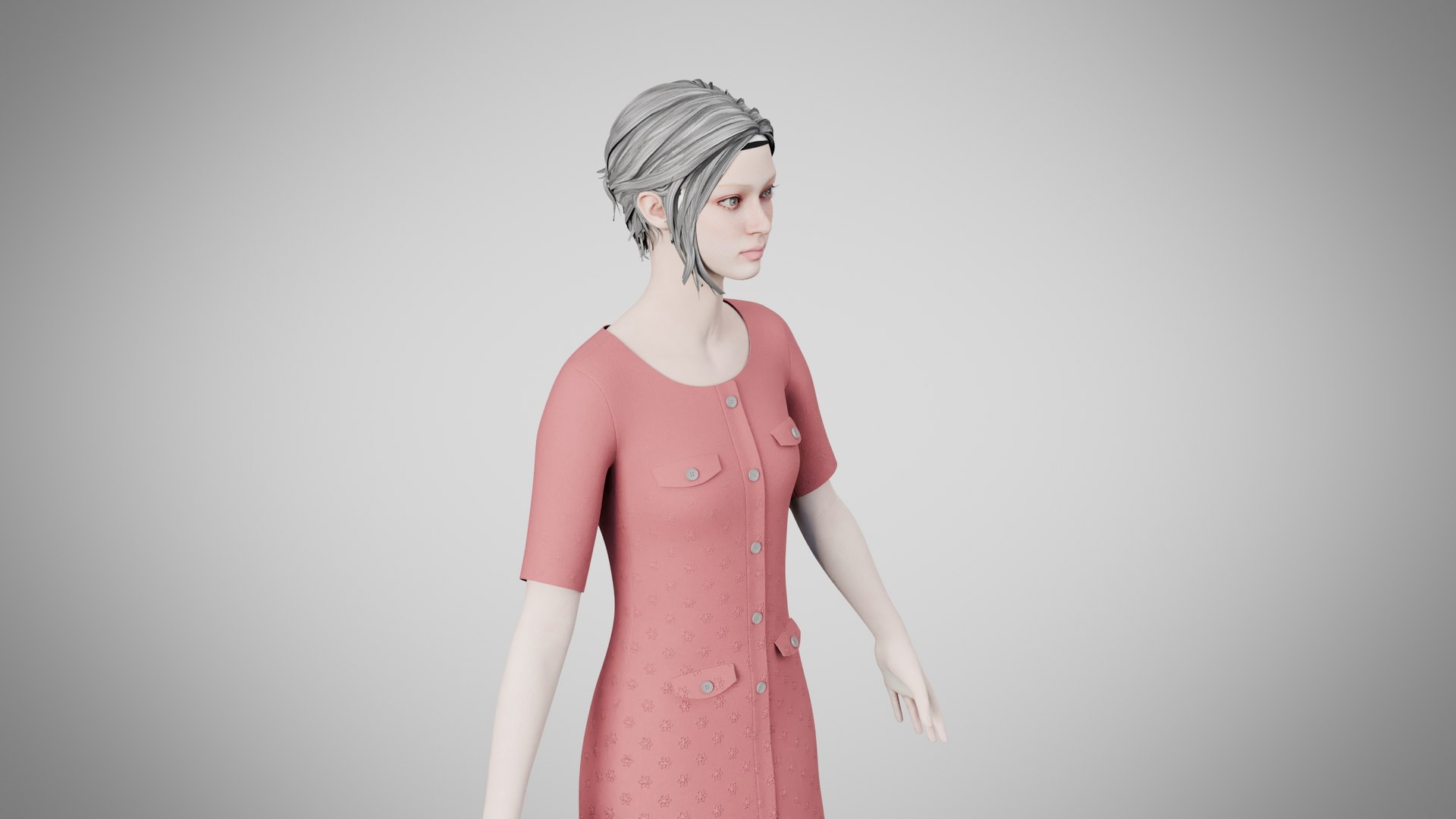 3D Dress 37 Matrix - TurboSquid 2519715