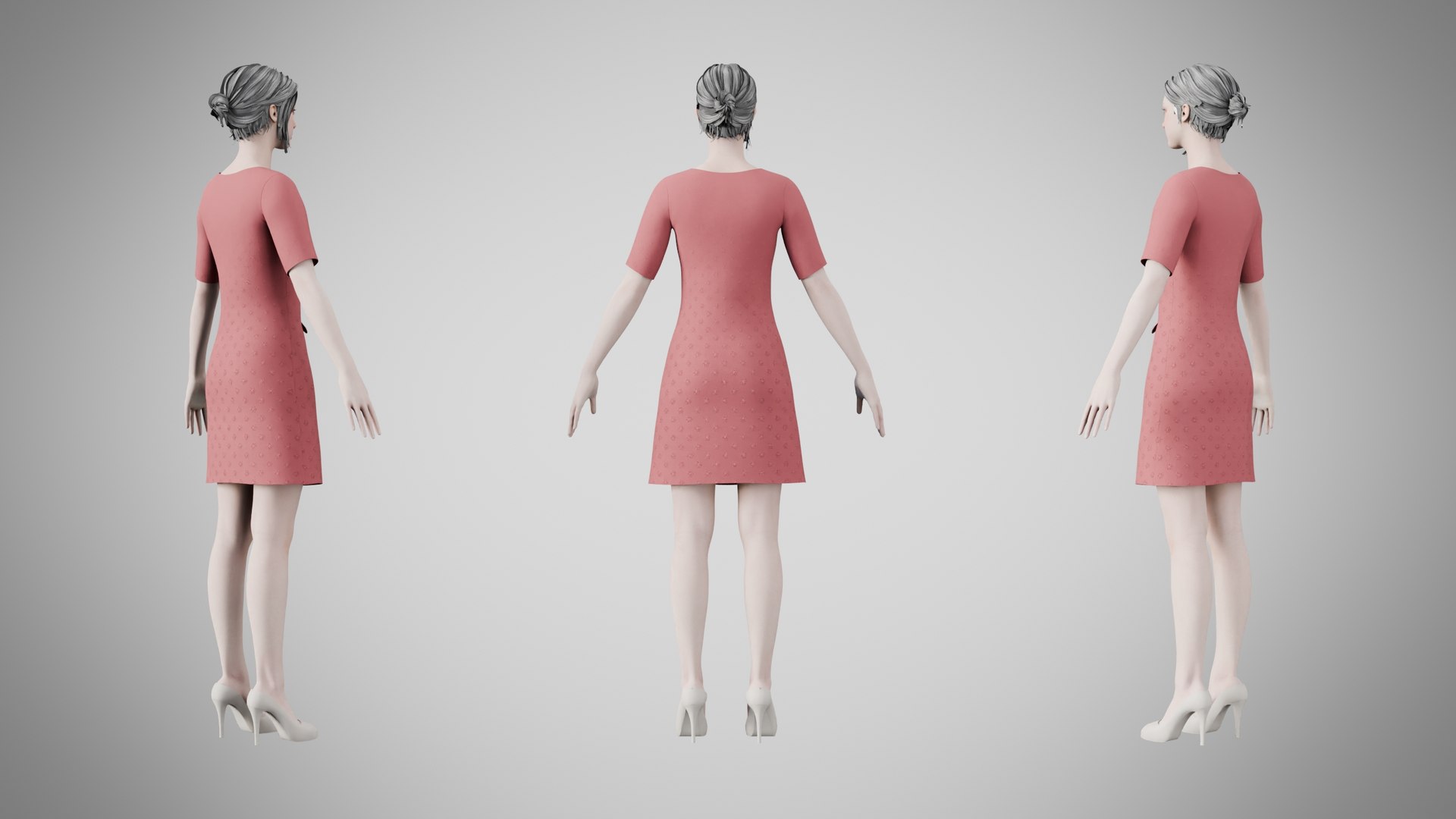 3D Dress 37 Matrix - TurboSquid 2519715