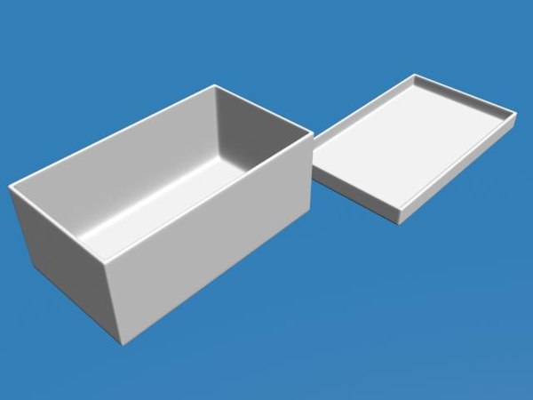 modelo 3d caja simple gratis - TurboSquid 773069
