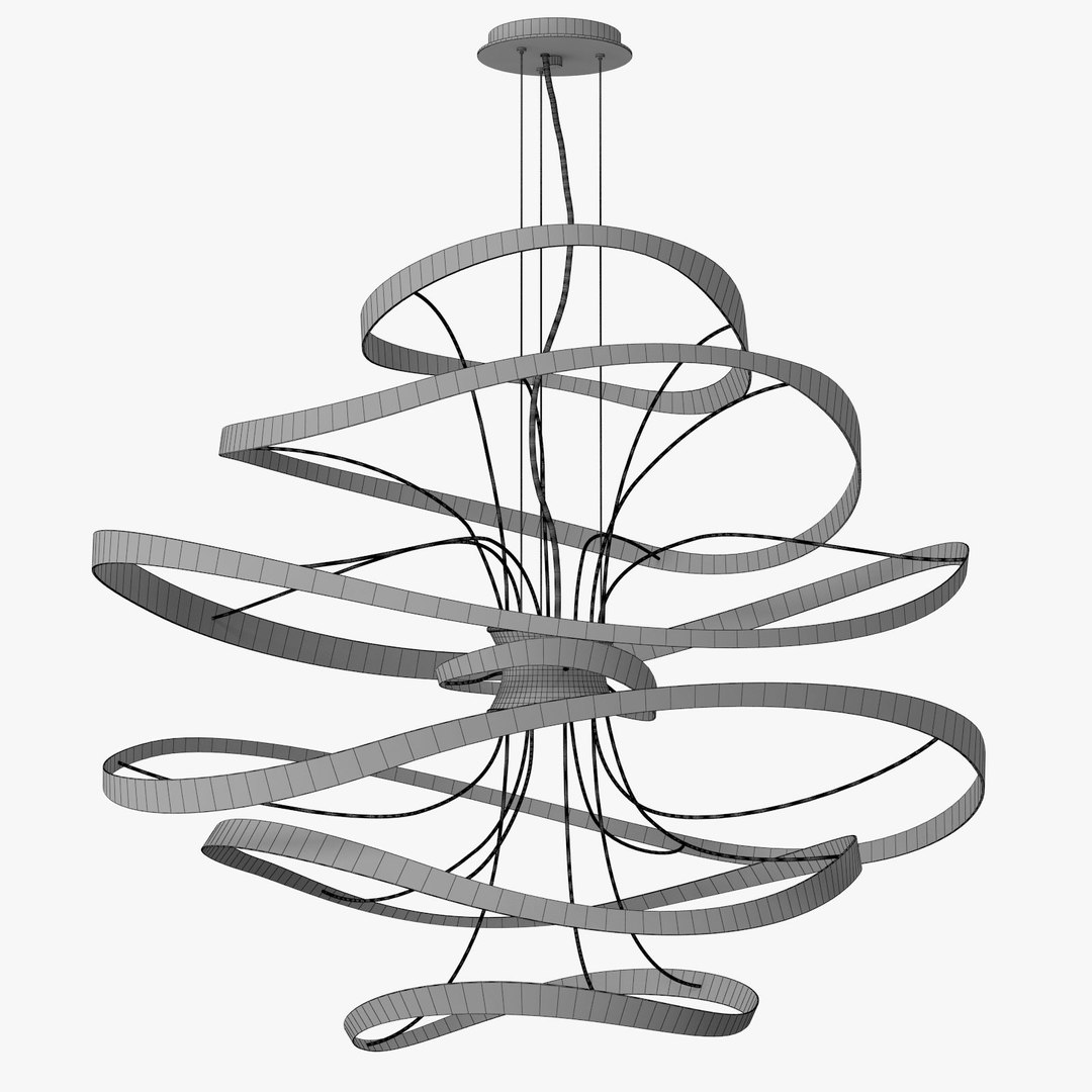 Corbett Lighting - Calligraphy 3d 3ds