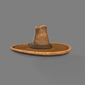Download Free & Premium Mexican Hat 3D Models | TurboSquid