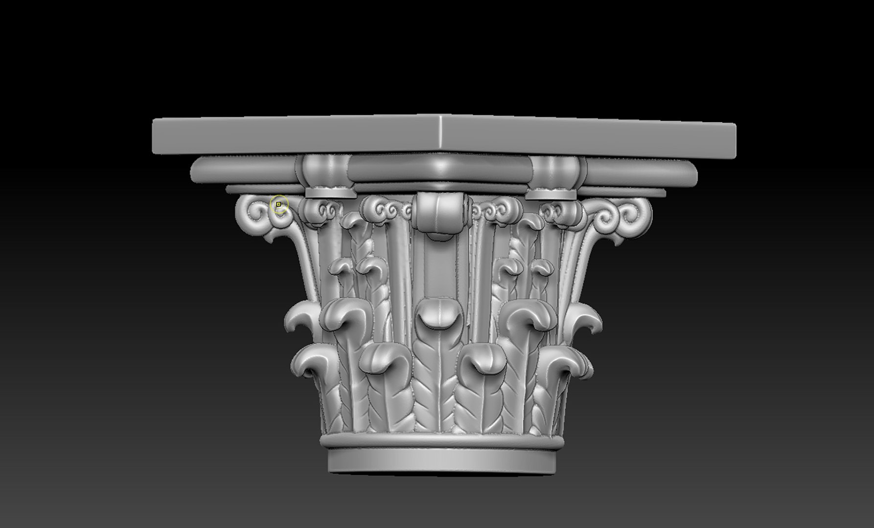 3D Architectural Column - TurboSquid 2249639