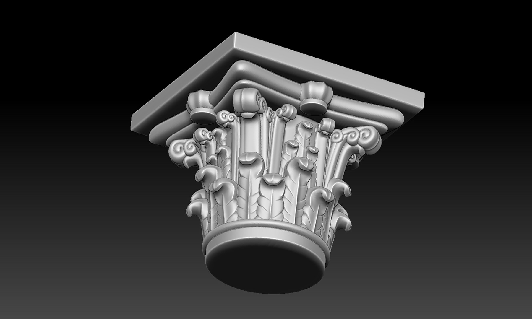 3D Architectural Column - TurboSquid 2249639