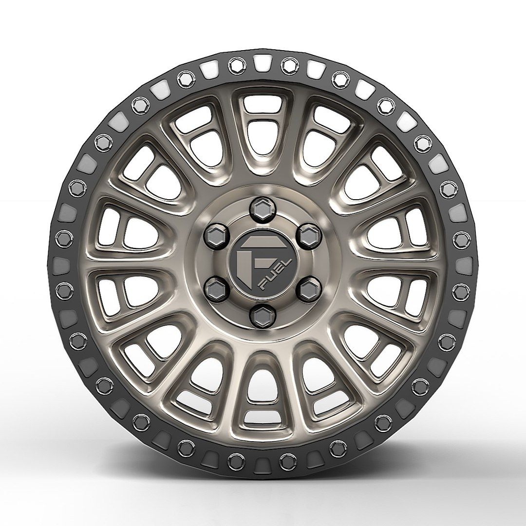 Fuel Cycles Off Road Rim 3D - TurboSquid 1921655