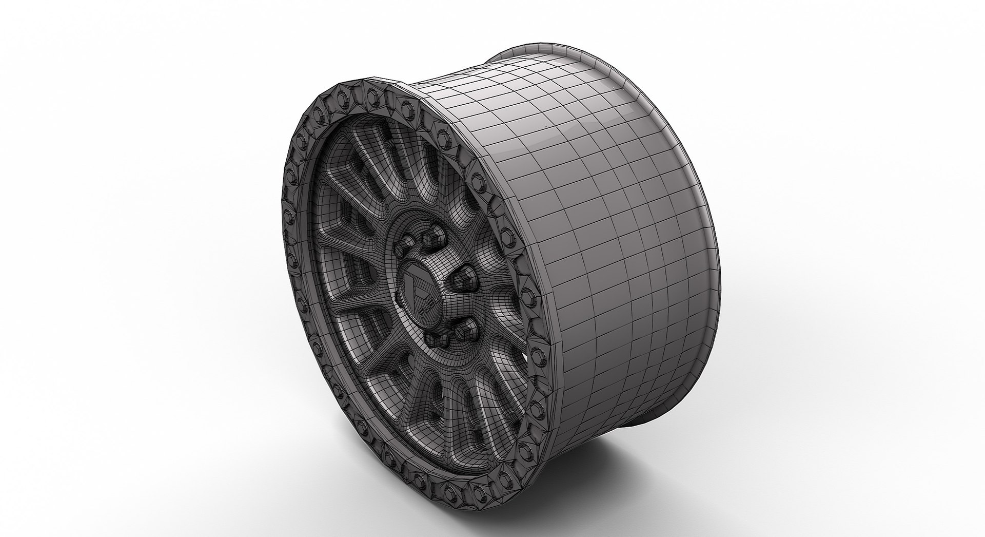Fuel Cycles Off Road Rim 3D - TurboSquid 1921655