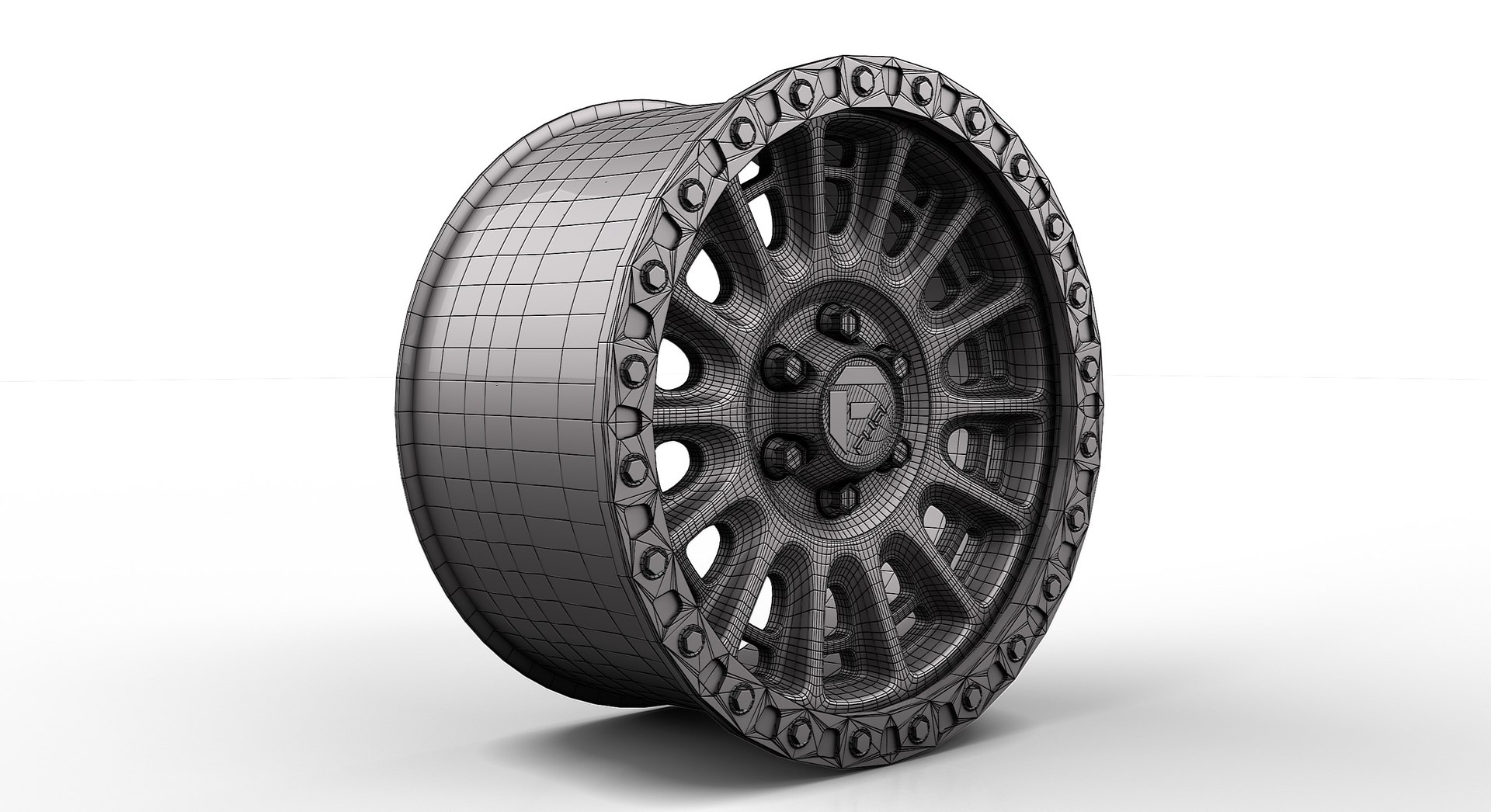 Fuel Cycles Off Road Rim 3D - TurboSquid 1921655