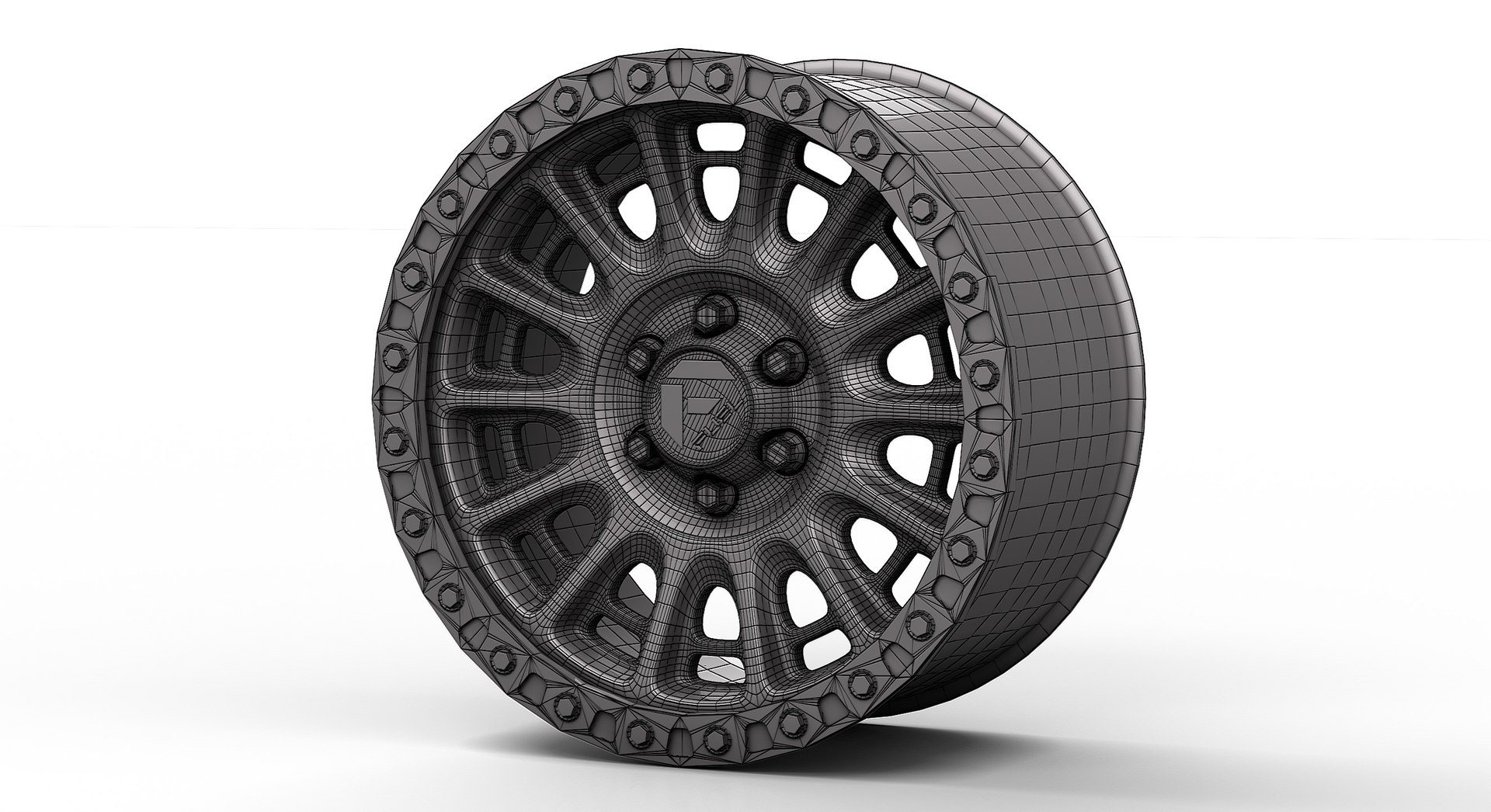 Fuel Cycles Off Road Rim 3D - TurboSquid 1921655