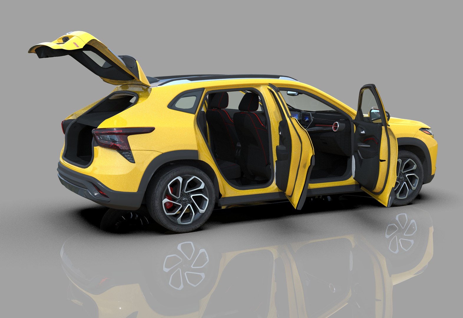 3D Model Chevrolet Trax RS 2023 - TurboSquid 2212122