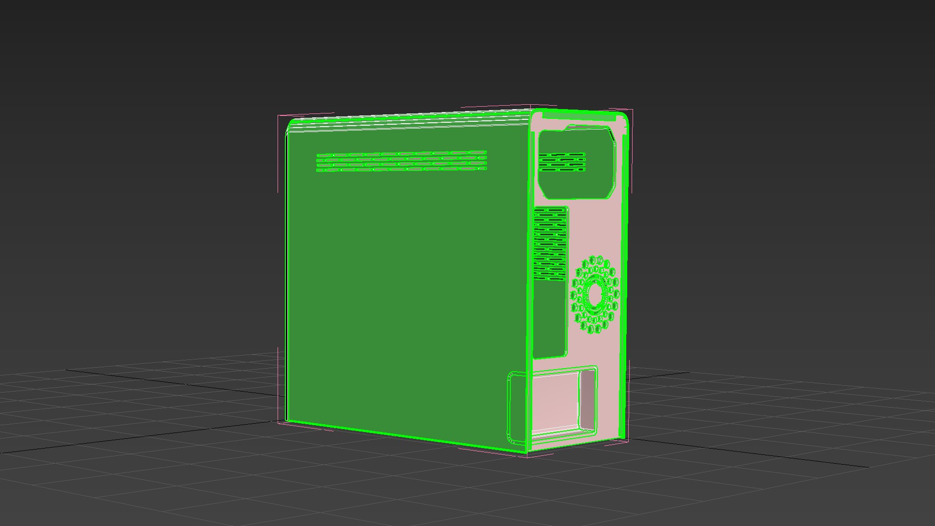 PC Case 3D Model - TurboSquid 2068332
