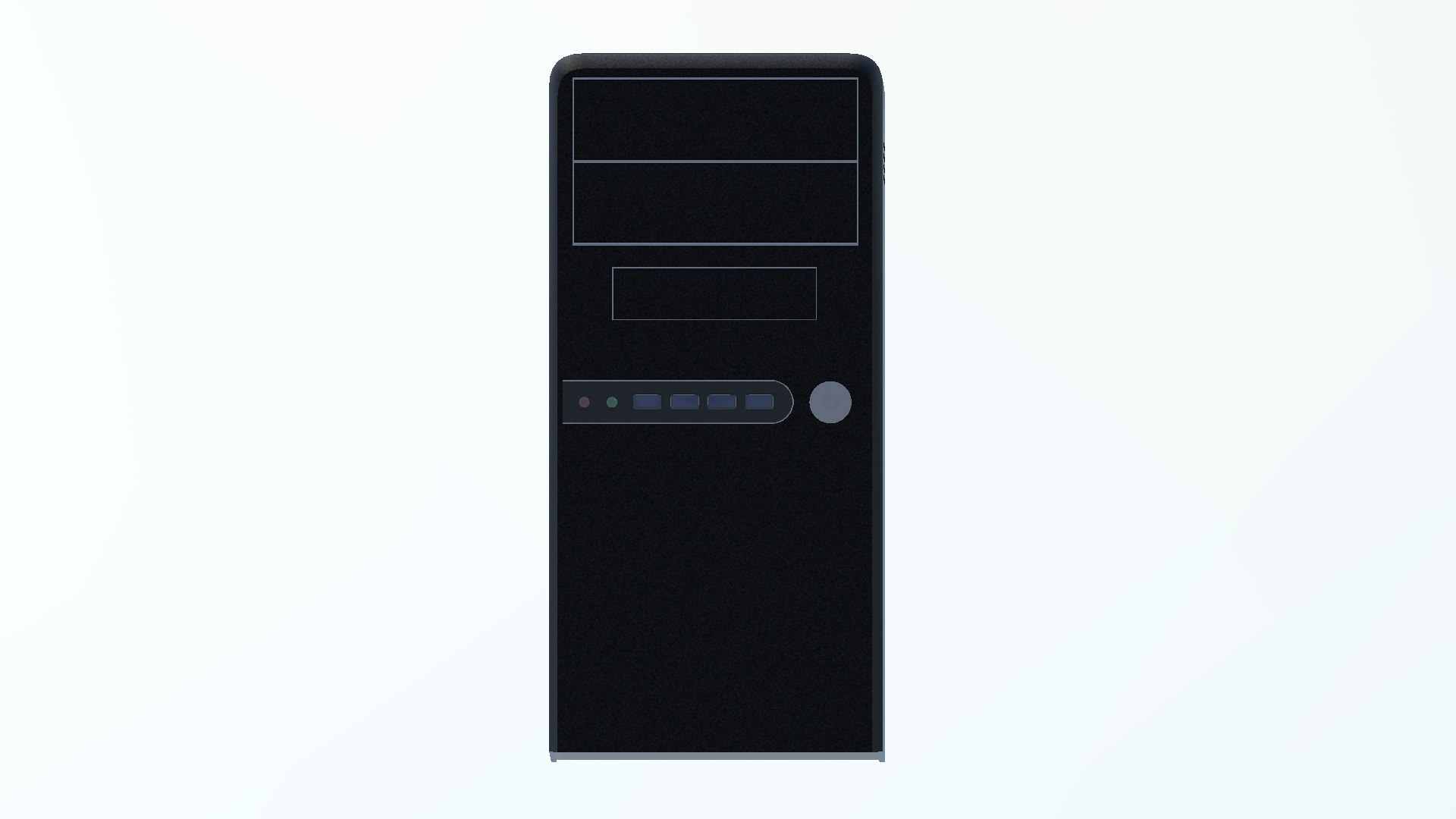 PC Case 3D Model - TurboSquid 2068332