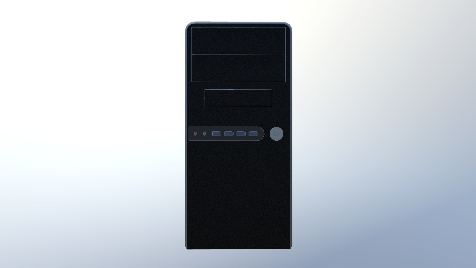 PC Case 3D Model - TurboSquid 2068332