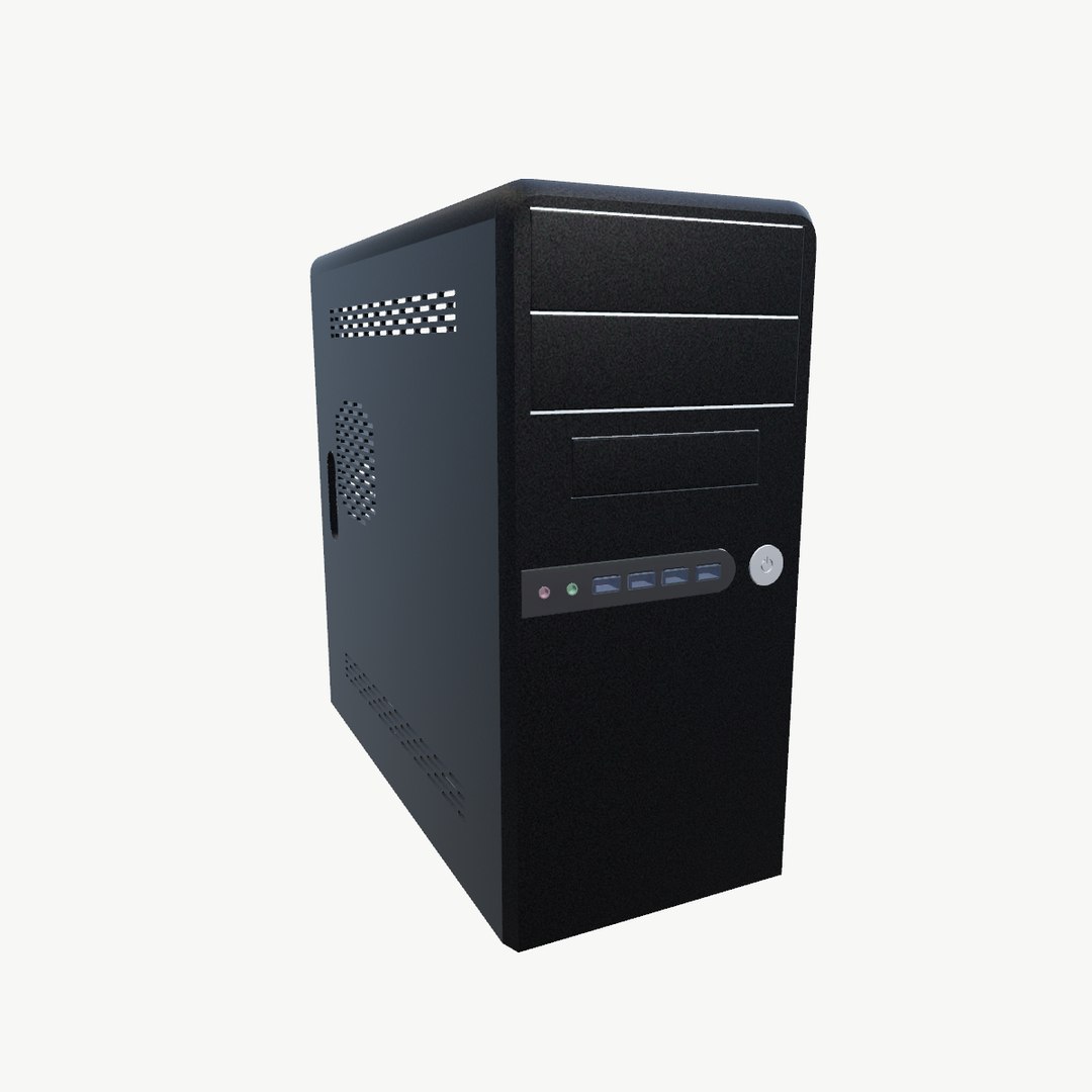 PC Case 3D Model - TurboSquid 2068332