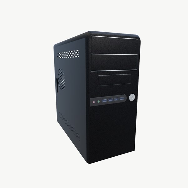 modelo 3d PC Case - TurboSquid 2068332