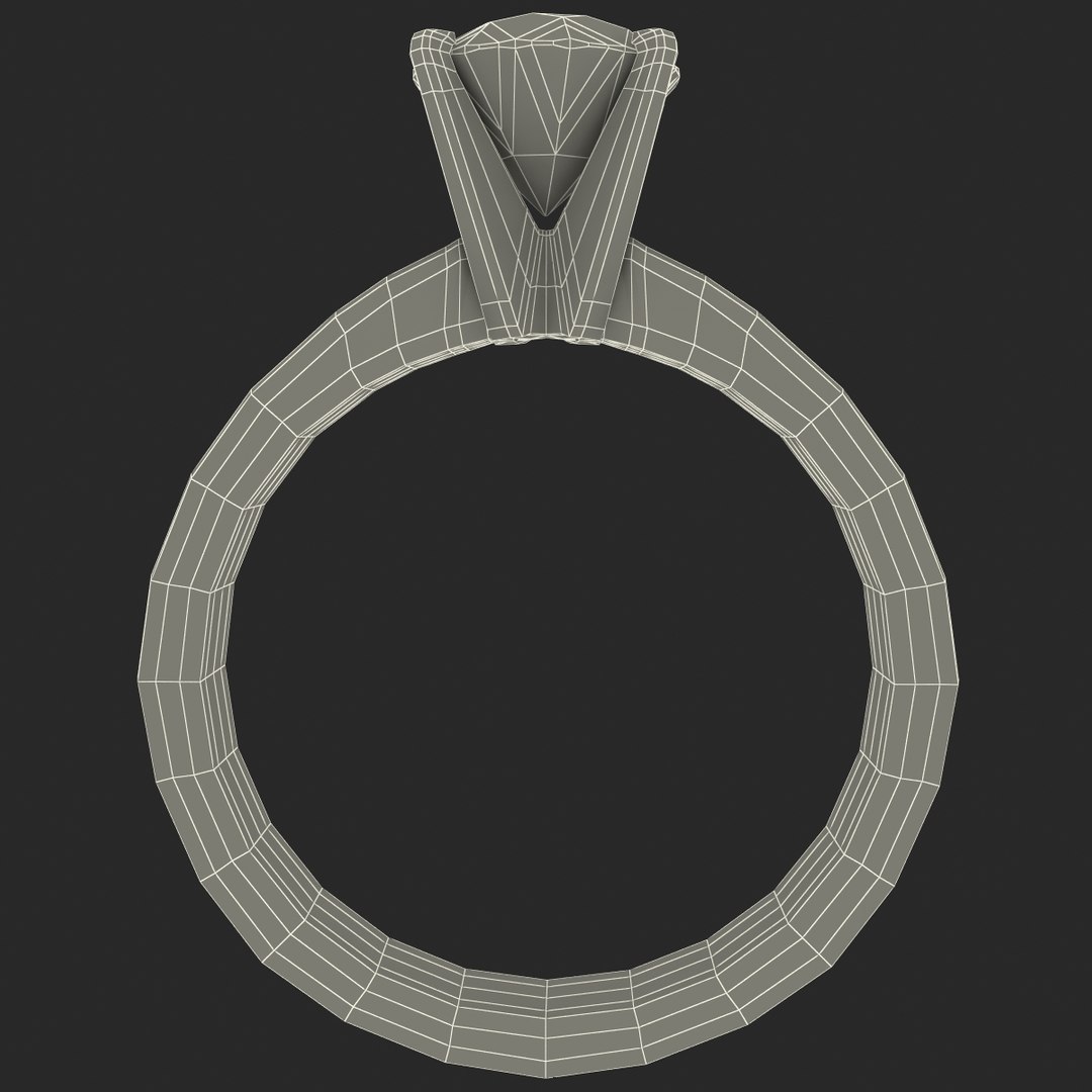 3d Model Diamond Ring