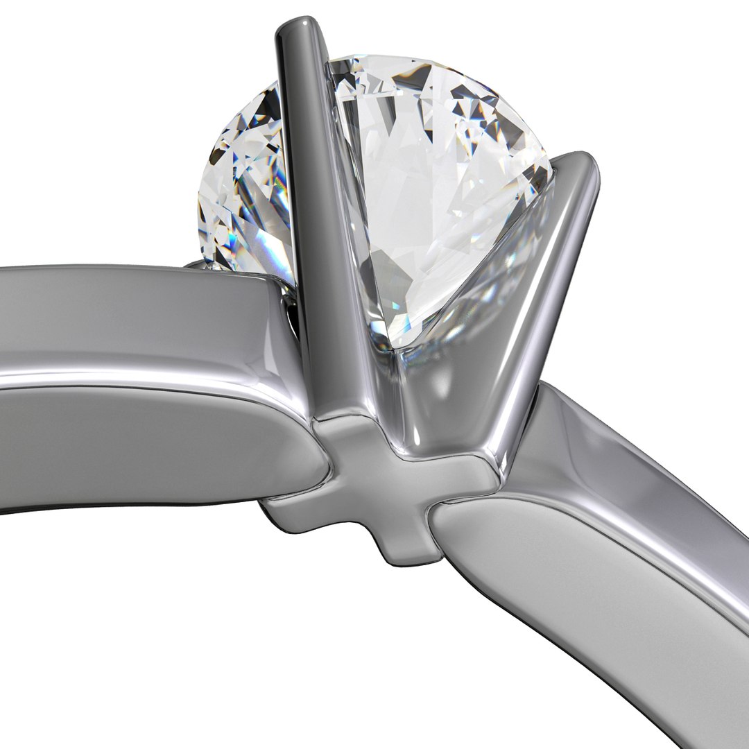 3d Model Diamond Ring