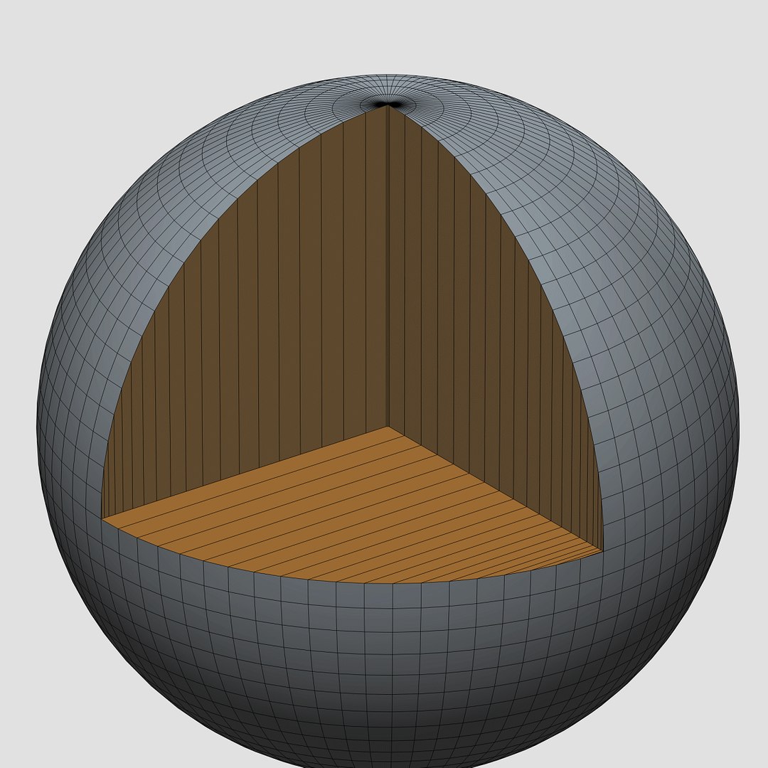 Earth Core 3d Model