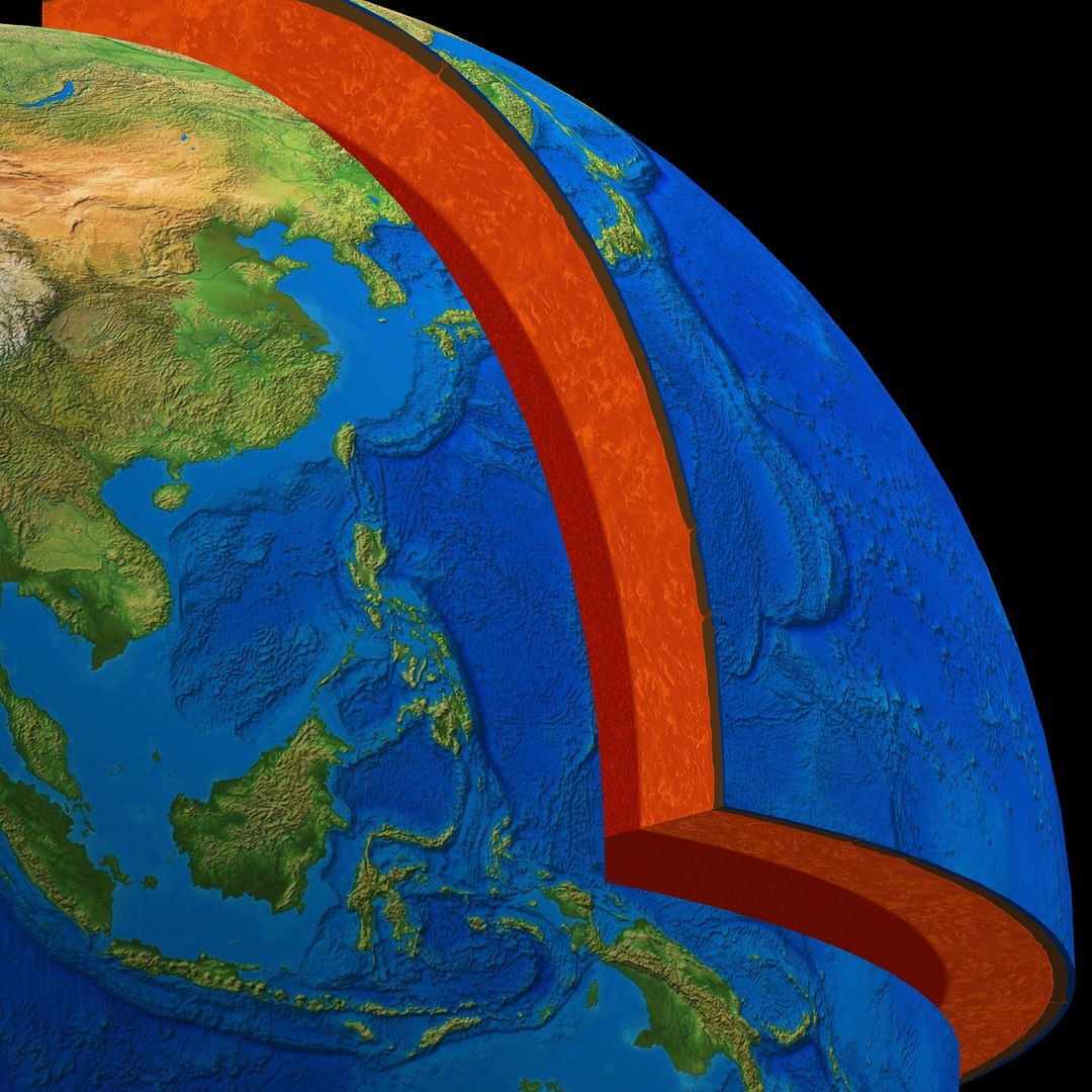 Earth Core 3d Model