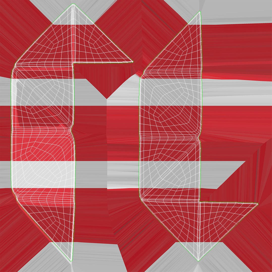 Flag Folded Triangle Australia 3D Model - TurboSquid 1573473