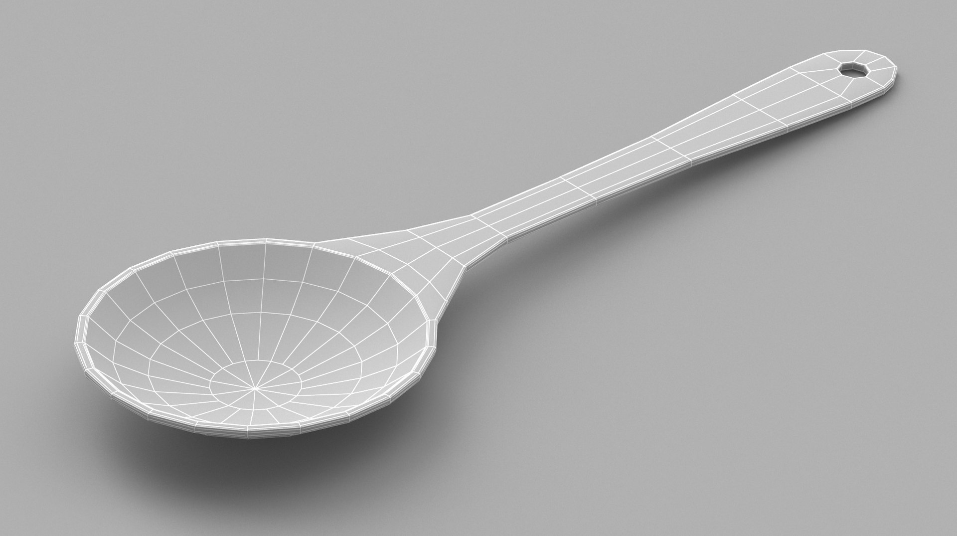 3D Wooden Kitchen Spoon Model - TurboSquid 2267645