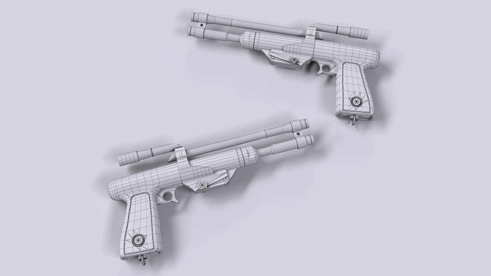 BLASTER PISTOL 3D Model - TurboSquid 1873341