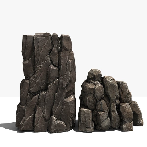 rock games unreal 3d model