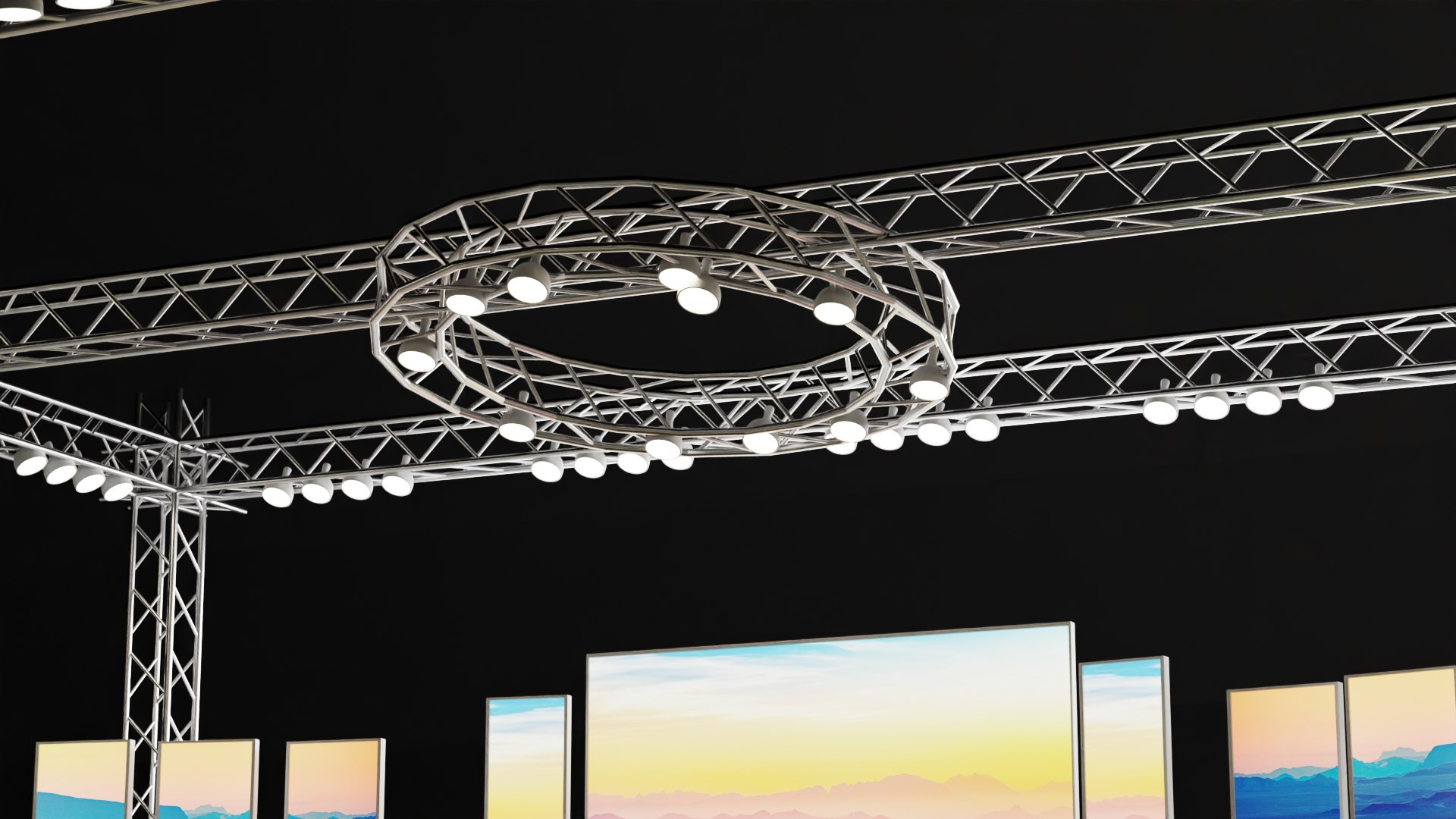 3D Corporate And Concert Event Stage 3D Model With Display - TurboSquid ...