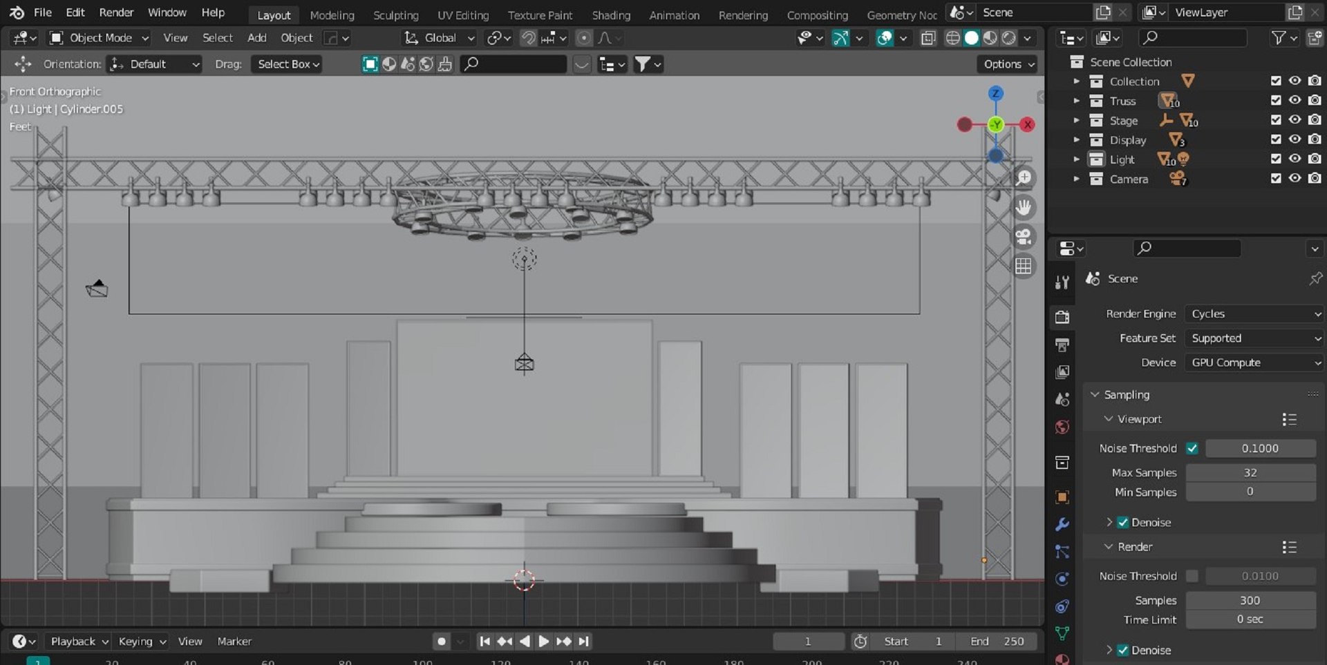 3D Corporate And Concert Event Stage 3D Model With Display - TurboSquid ...