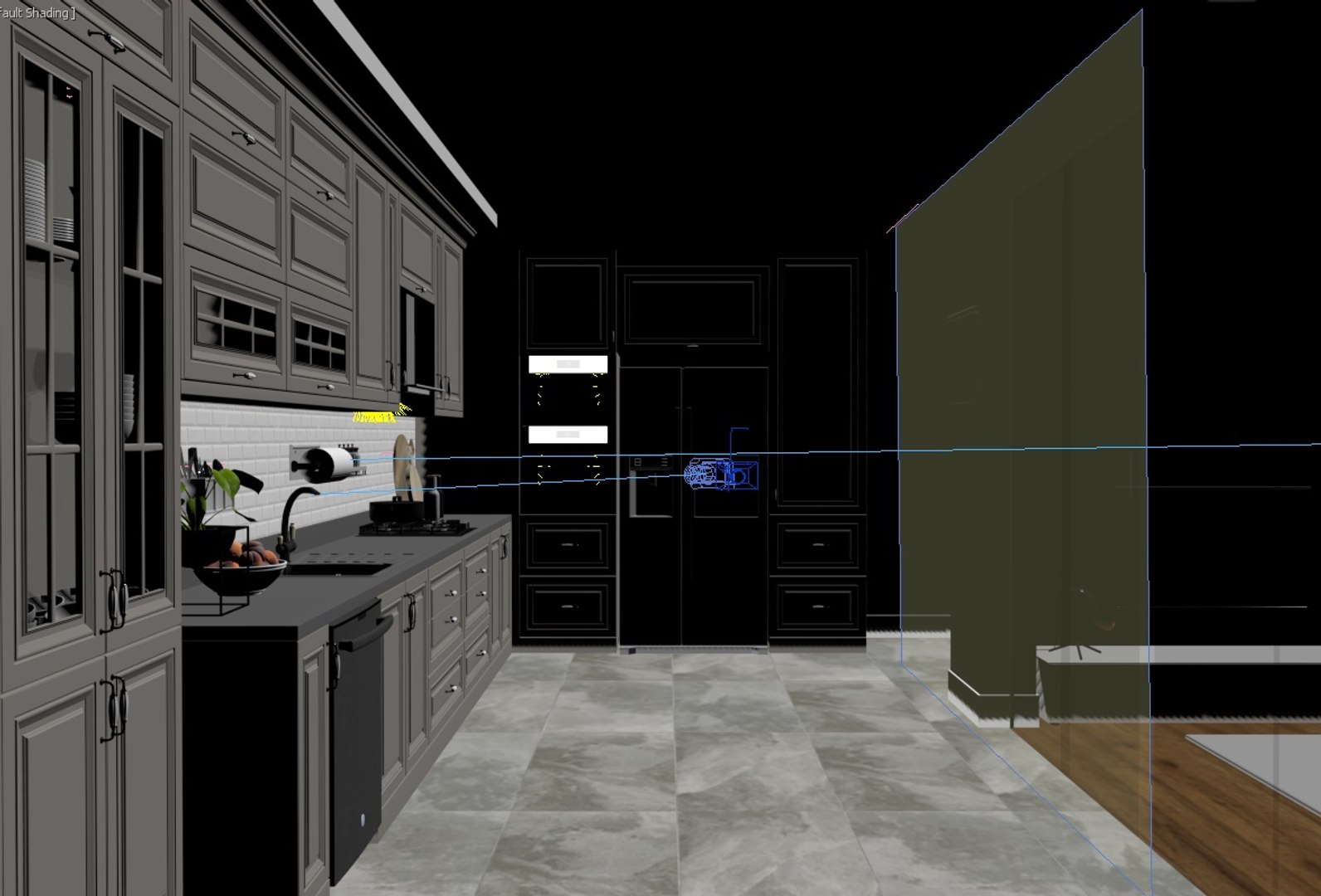 3D realistic kitchen scene - TurboSquid 1341745