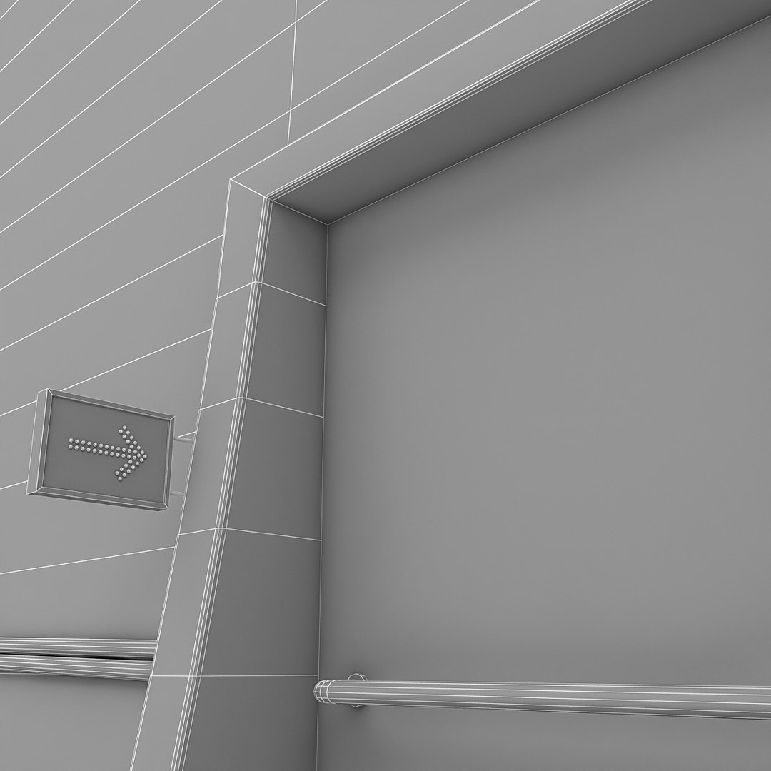 Exit Realistic 3D Model - TurboSquid 1540909