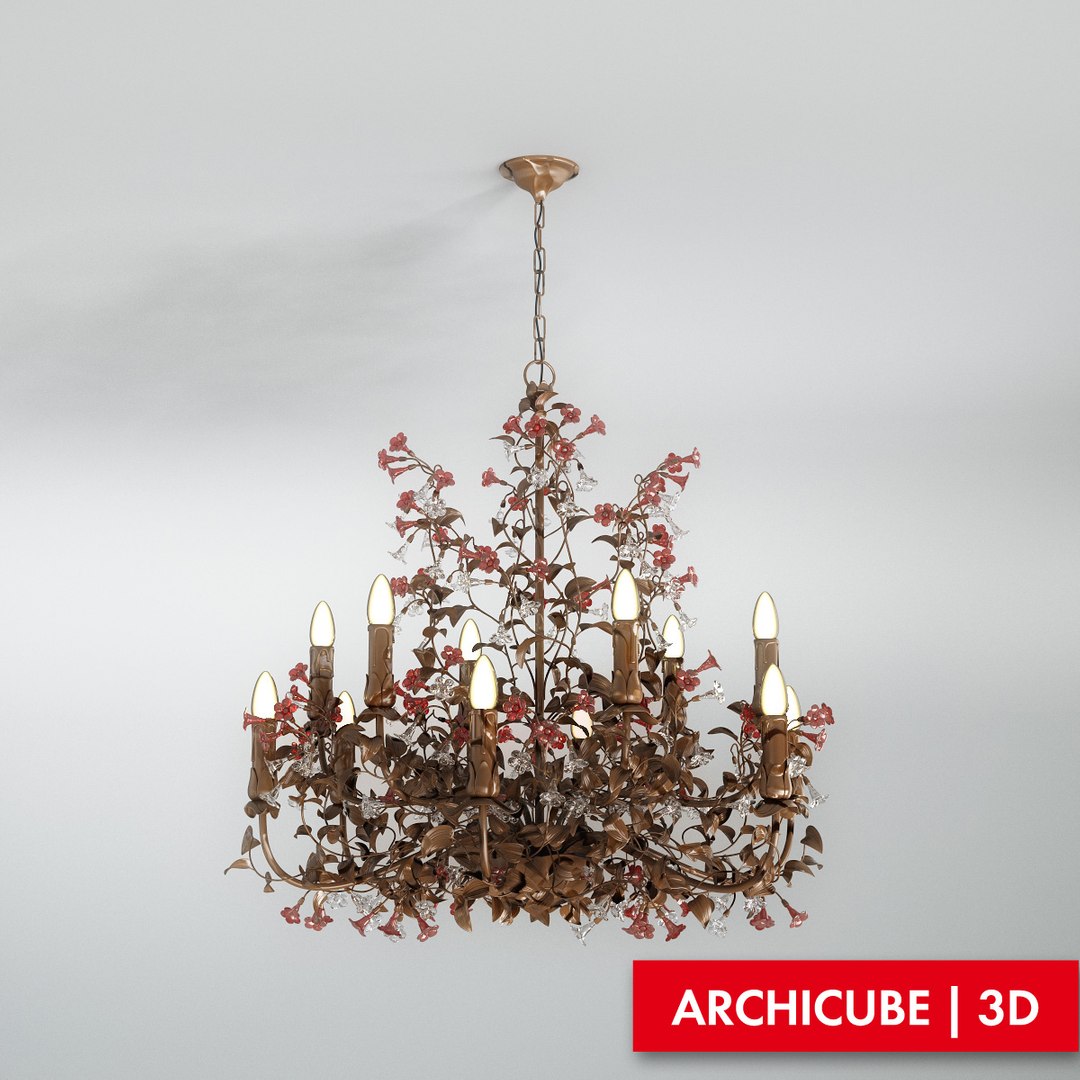 3d Chandelier Model