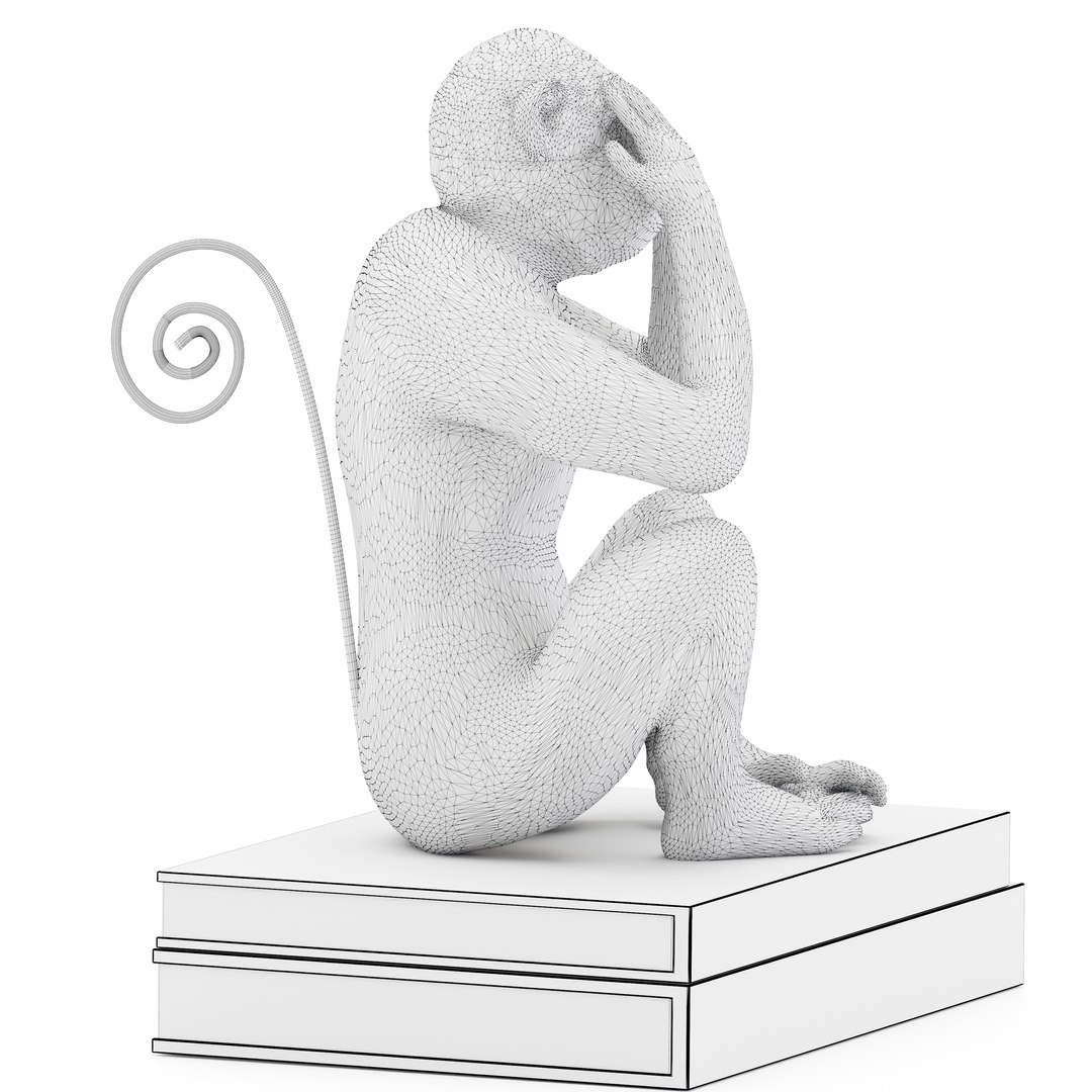 3D model Monkey Decor - TurboSquid 1735232