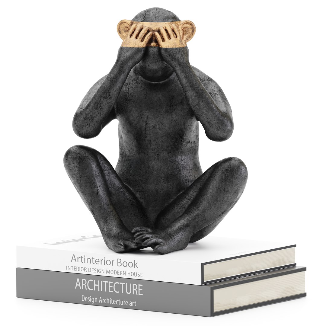 3D model Monkey Decor - TurboSquid 1735232