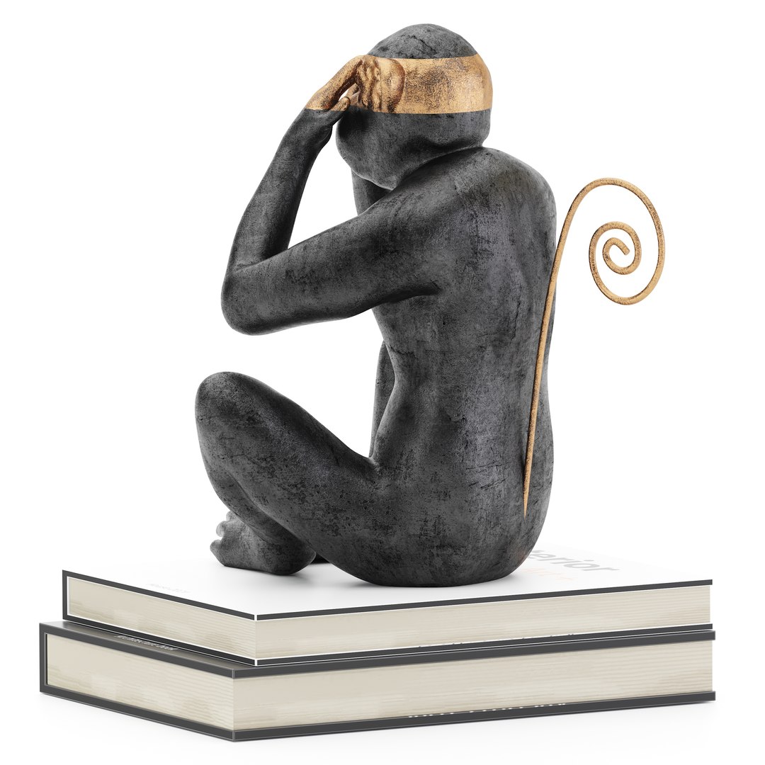 3D model Monkey Decor - TurboSquid 1735232