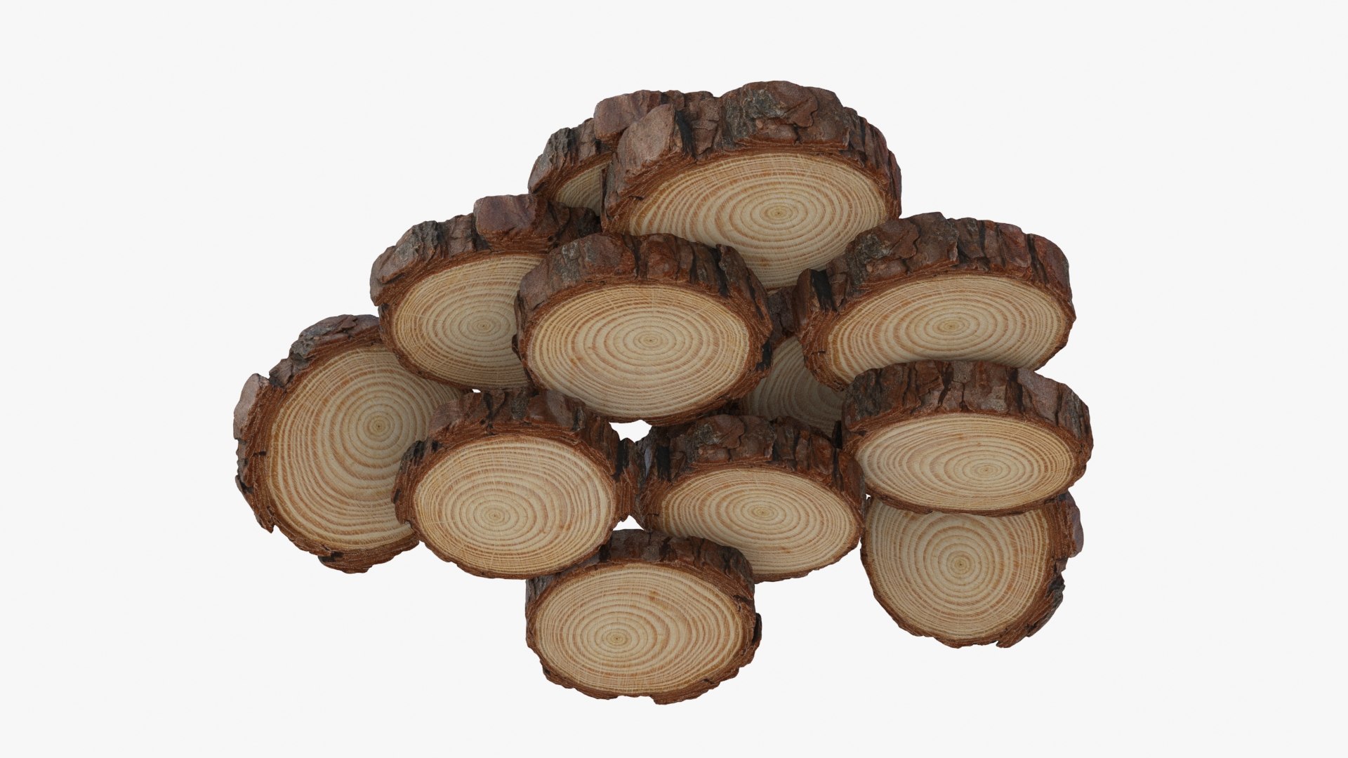Wood Slices 3D Model - TurboSquid 2293356