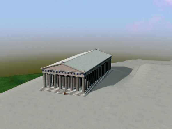 3d parthenon