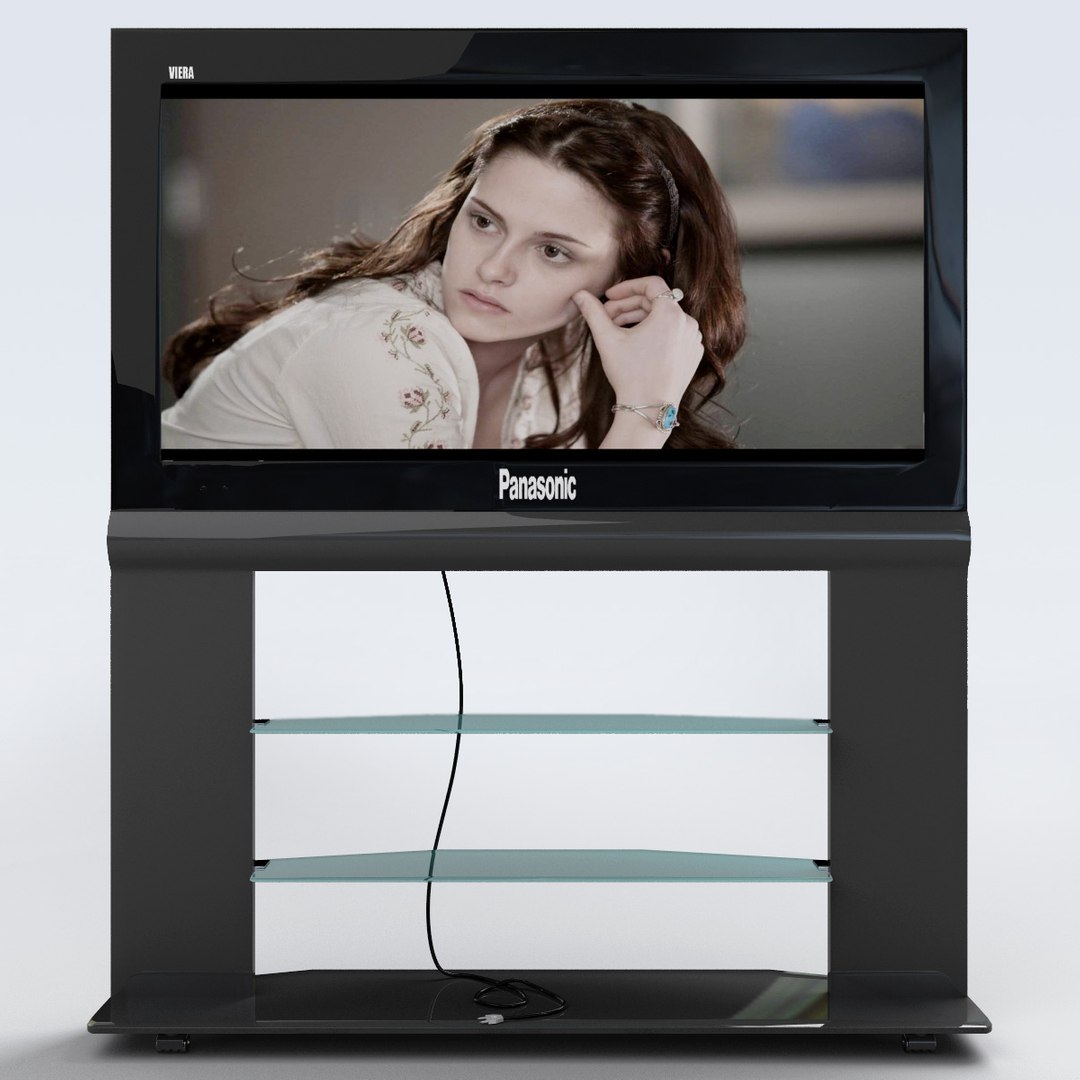 Tv Panasonic Viera 3d Model