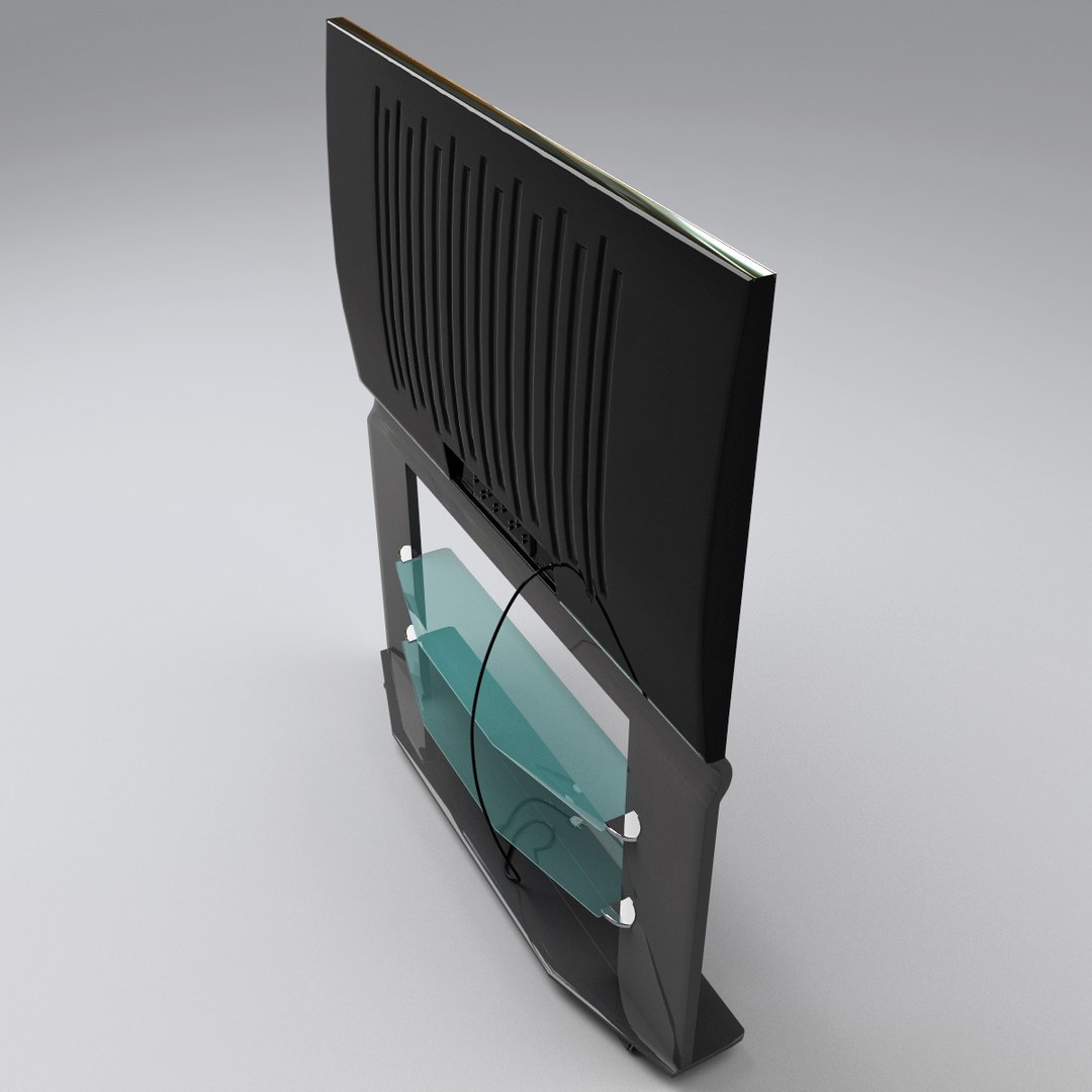 Tv Panasonic Viera 3d Model