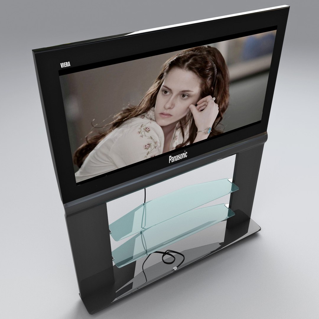 Tv Panasonic Viera 3d Model