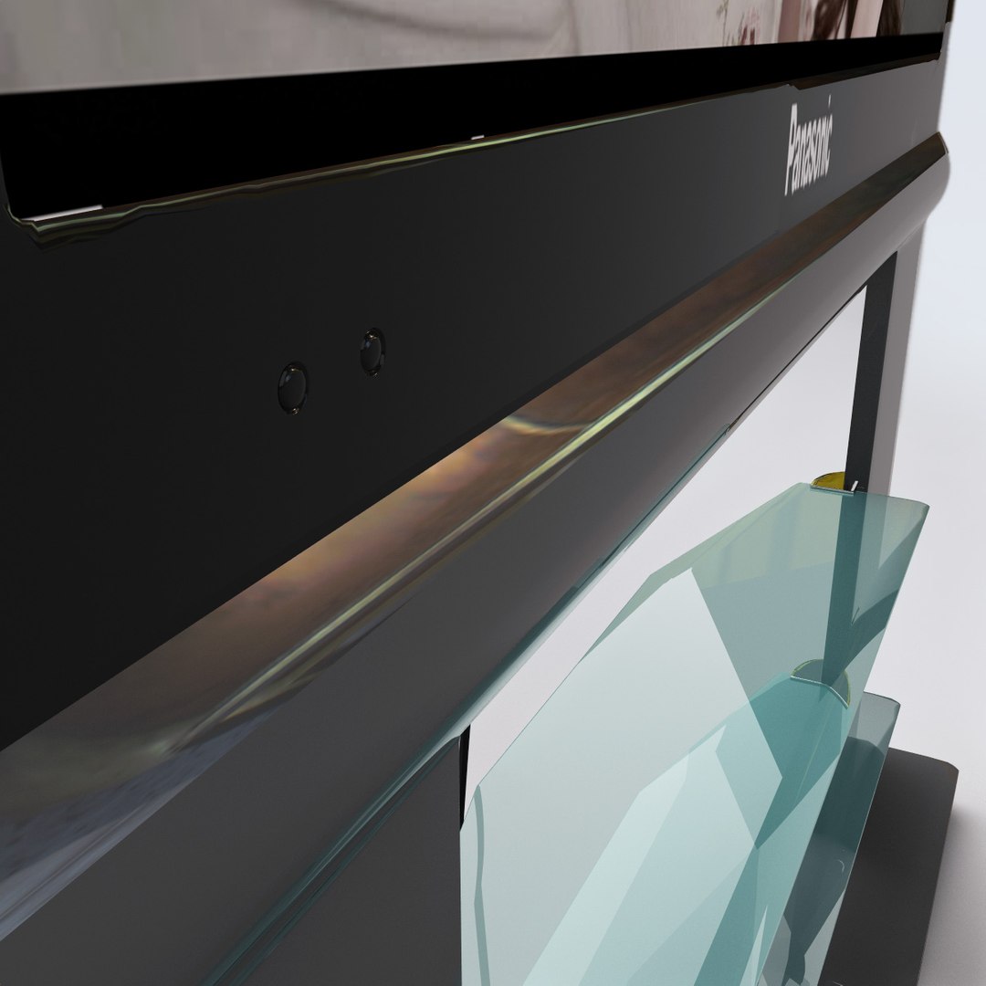 Tv Panasonic Viera 3d Model