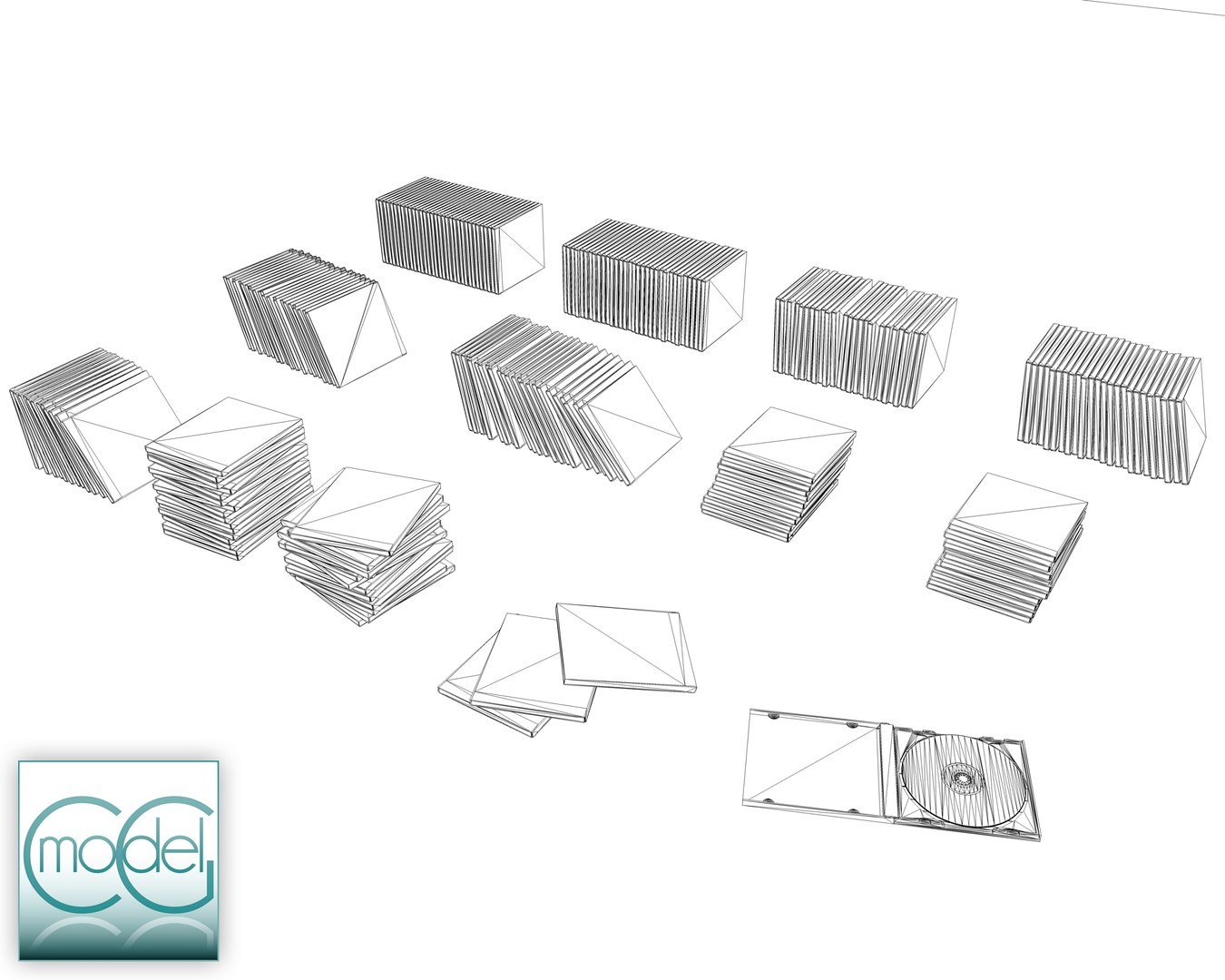 3d model cd set