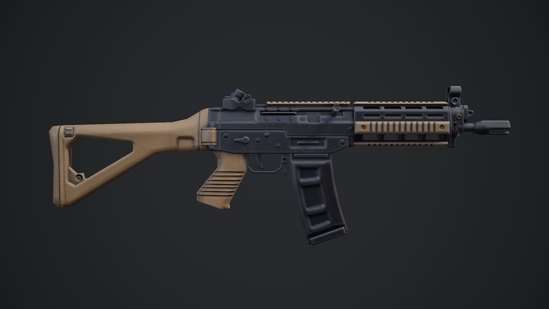 3D SIG SG552 Commando DESERT - TurboSquid 1792166
