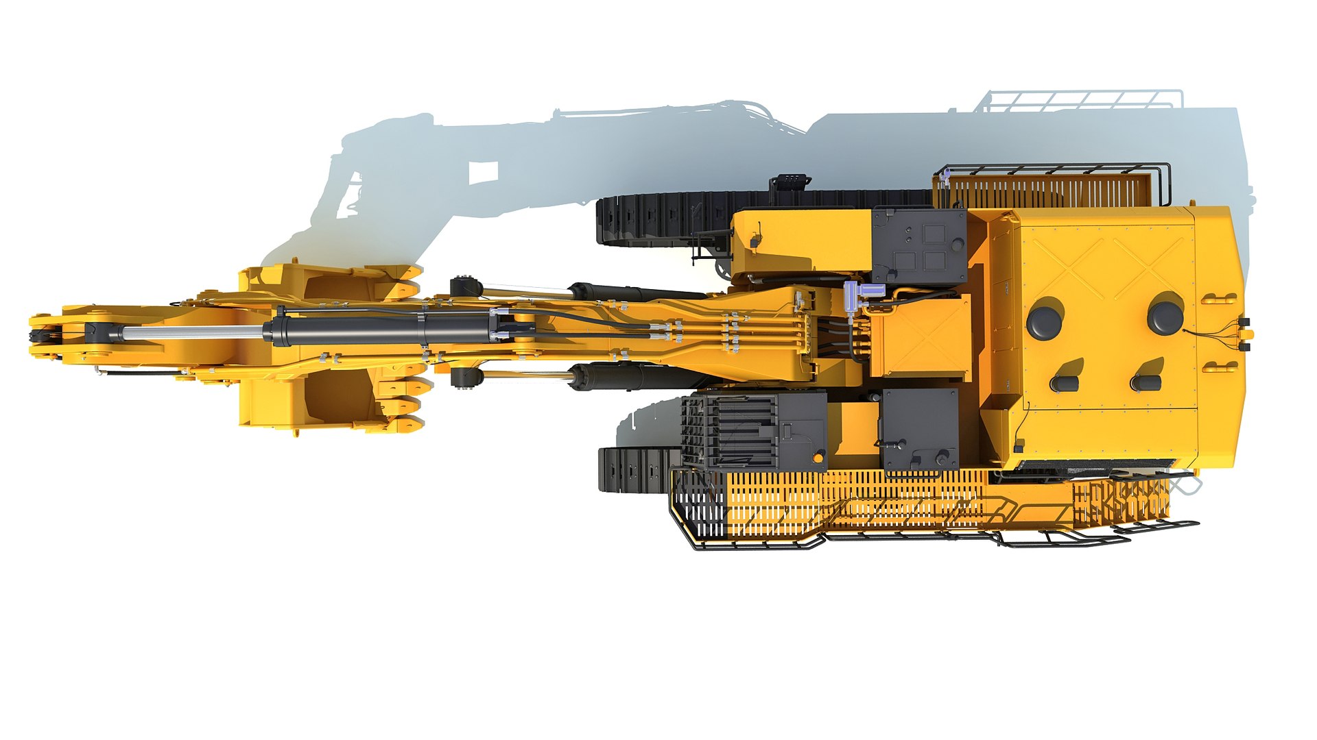 3D Hydraulic Mining Shovel - TurboSquid 1588291