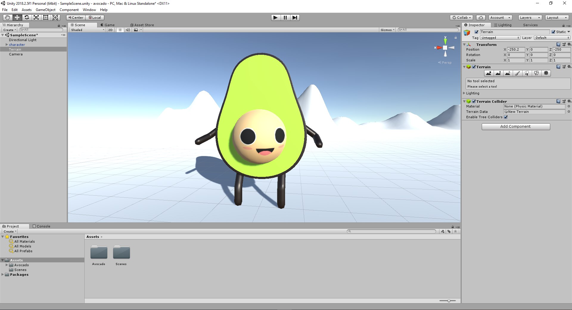 3D Avocado Guy Mascot Toon - TurboSquid 1324492