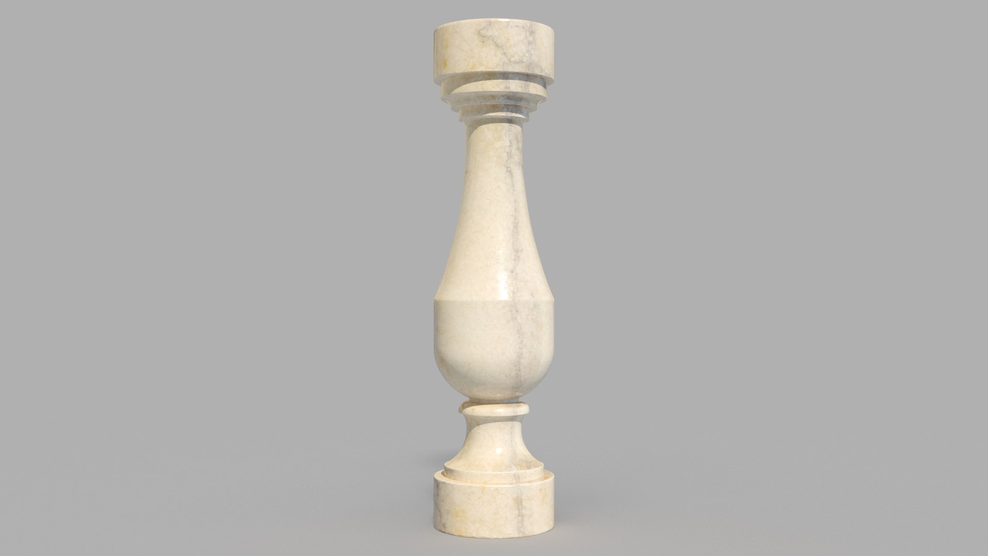 Classic Simple Baluster 3D model - TurboSquid 1860350