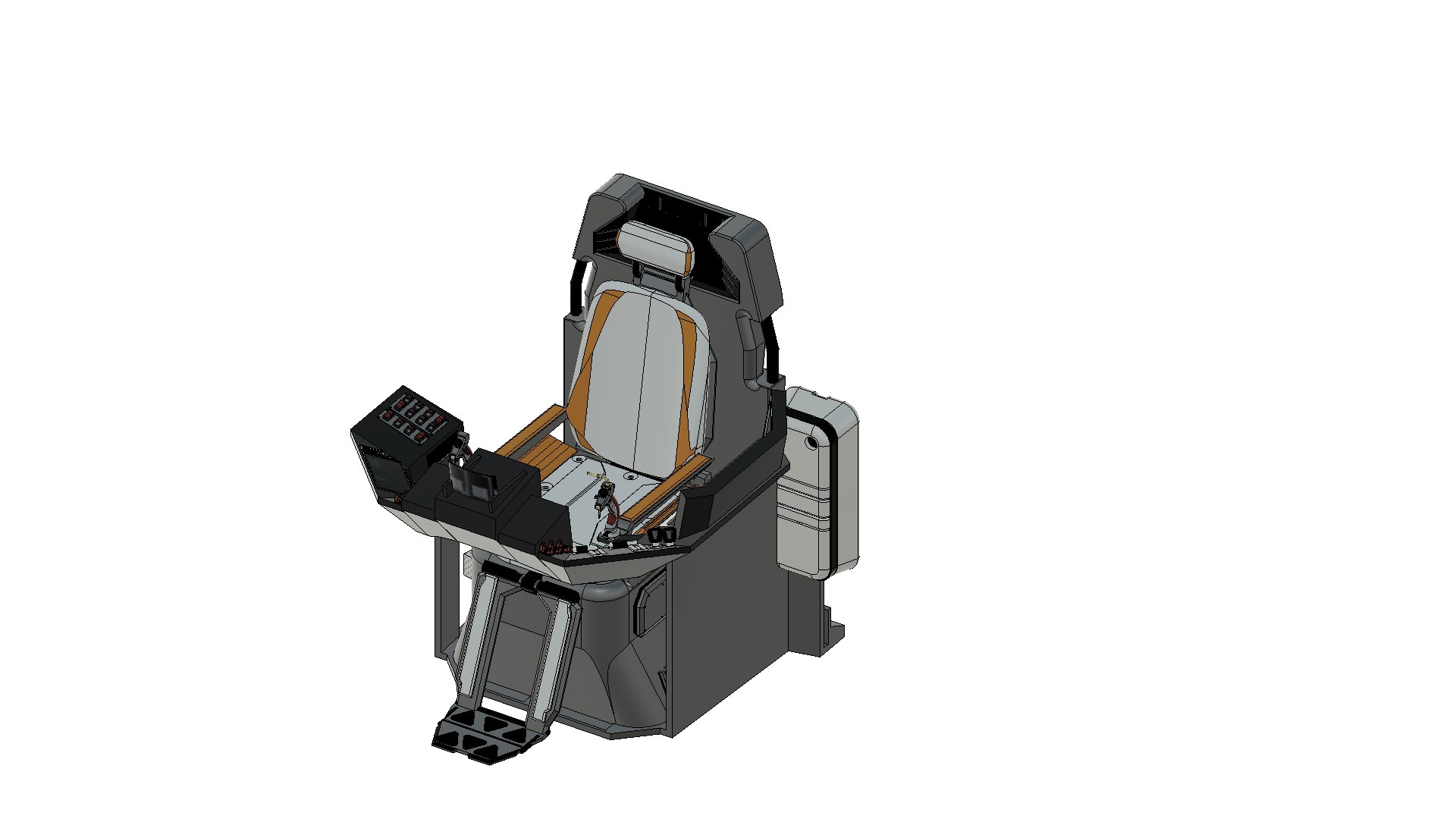 3D Cockpit Model - TurboSquid 1953587